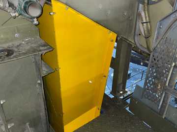 Through-platform chute fabrication | Margo Engineering